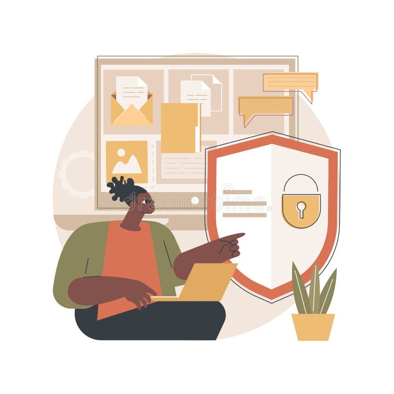 Data Access and User Experience Abstract Concept Vector Illustrations ...