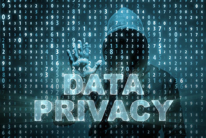 The Data Privacy Concept with Hacker Stealing Personal Information ...