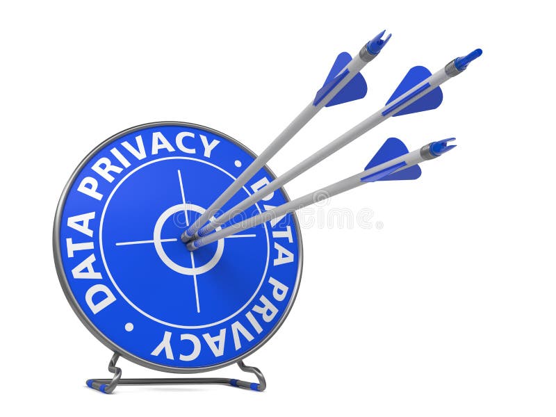 Privacy policy concept stock illustration. Illustration of control ...