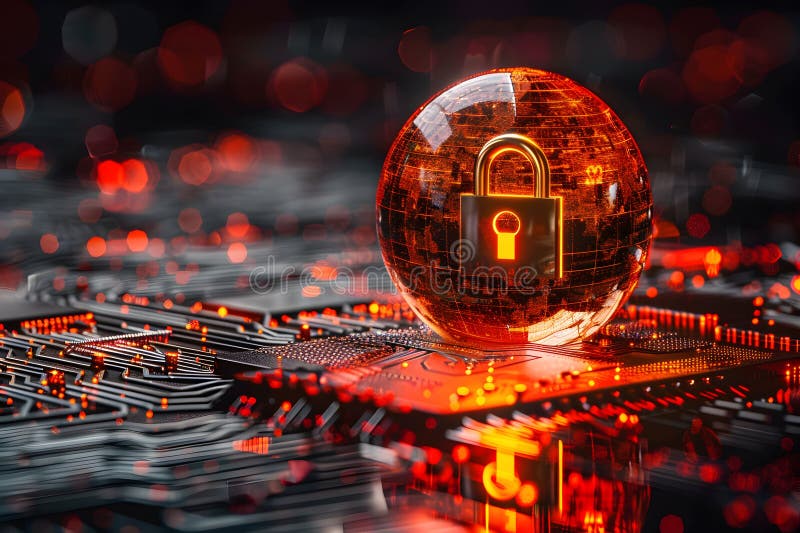 Data Privacy and Cybersecurity Becomes a Global Concern Stock Image ...