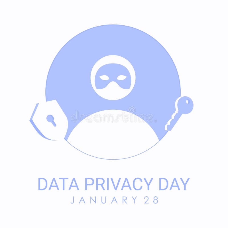 Data Privacy Day Social Media Post Template Vector Stock Stock Vector ...