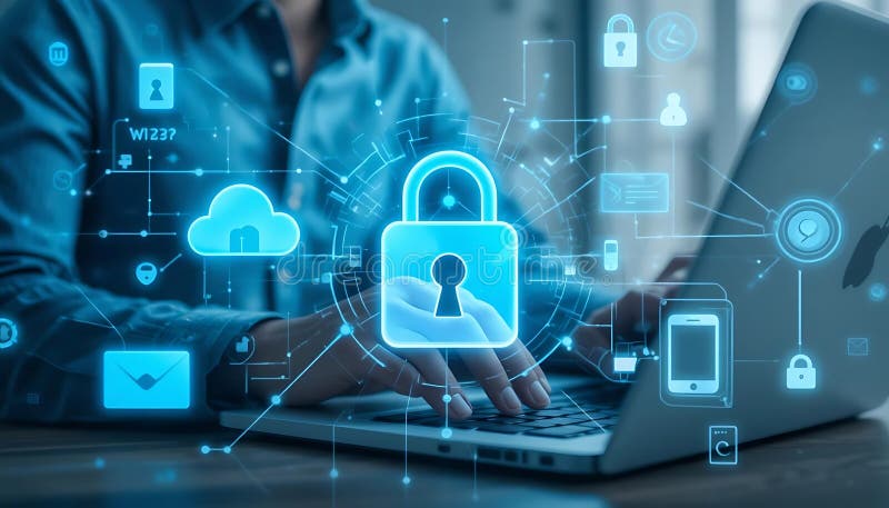 Data Privacy: Protecting Sensitive Information Stock Illustration ...