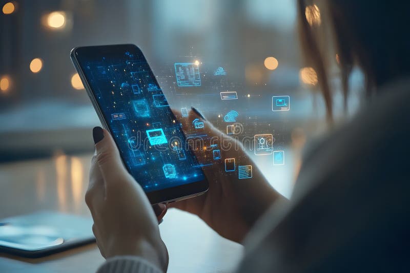 Data Privacy and Protection Network Security Concept Stock Image ...