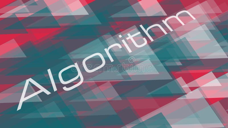 Data Process Analytics Algorithm, Vector Triangle Background Conception Stock Vector ...