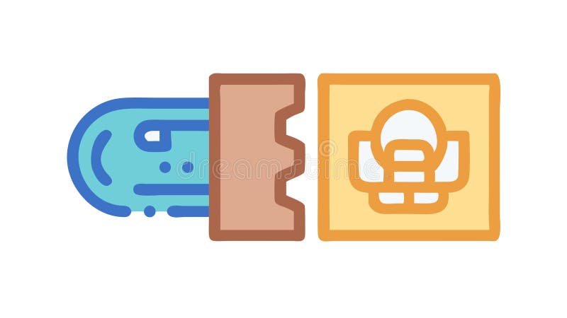 Data Processing Blockchain Vector. Digital Information Security. Vector ...