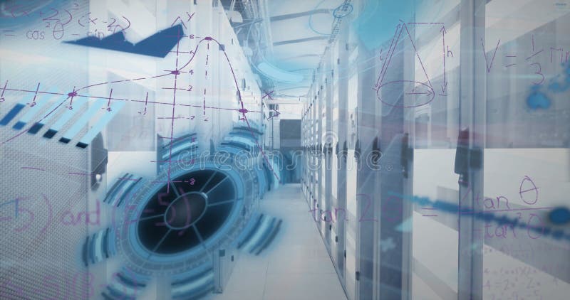 The Data Processing and Digital Information Flowing through the Network ...