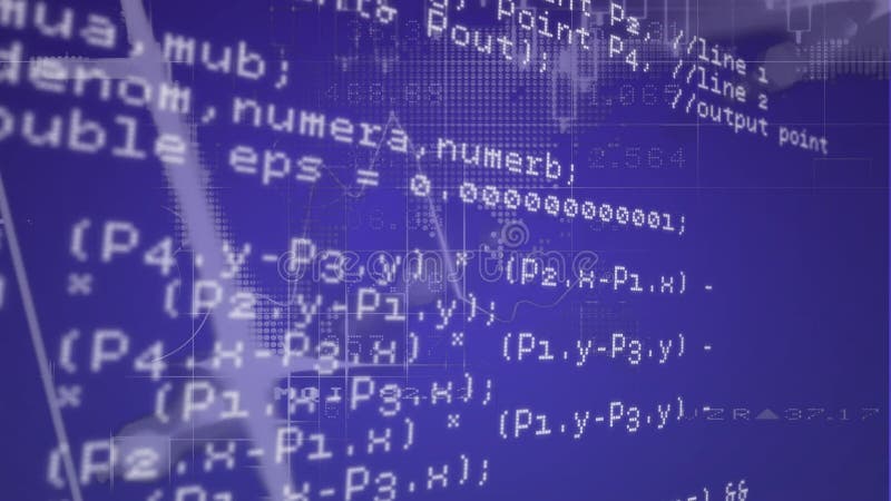 Data Processing with Graph in the Background Stock Video - Video of ...