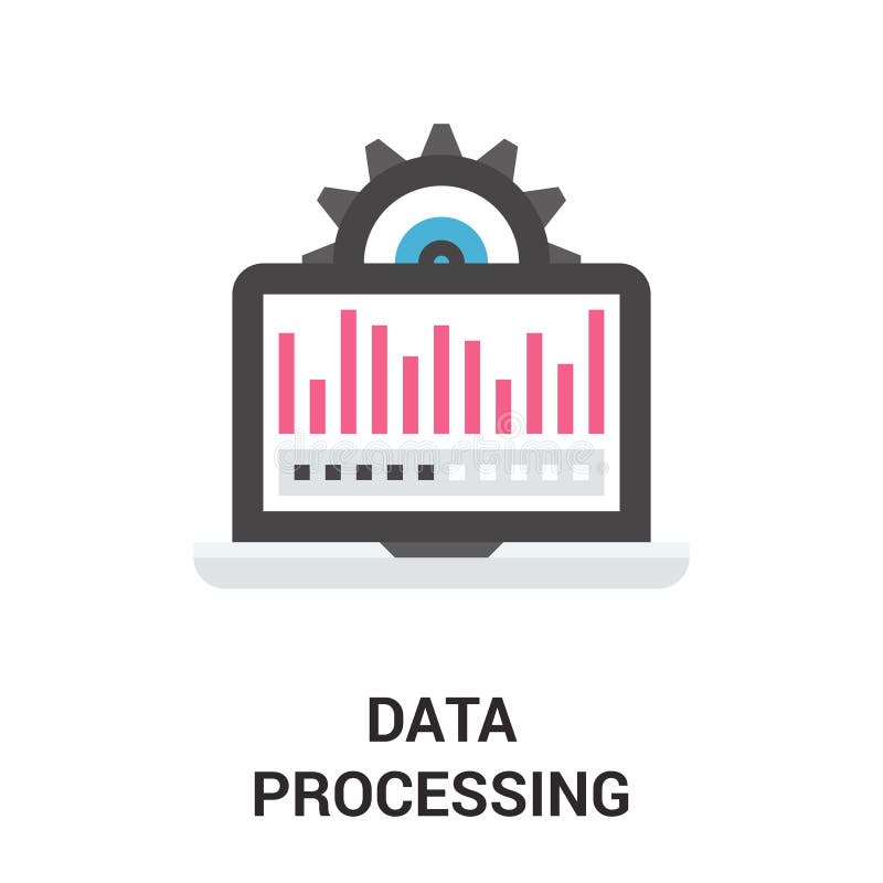 Data processing icon stock vector. Illustration of media - 81227055 Data processing icon stock vector. Illustration of media - 81227055