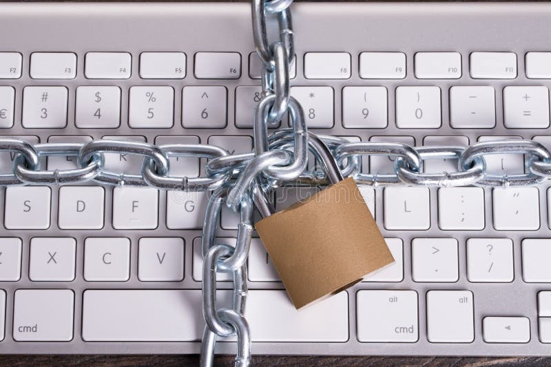 Data protection concept stock image. Image of chained - 46359183