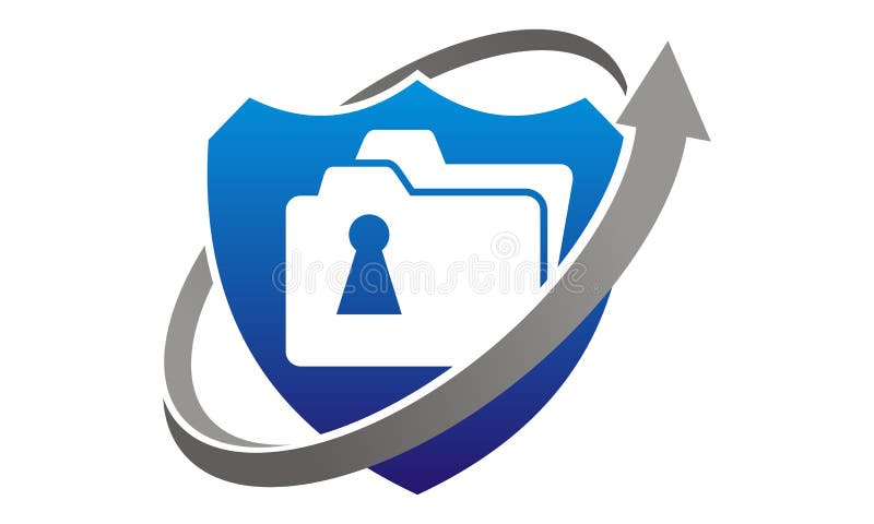 Data protection concept stock vector. Illustration of icon - 106073147