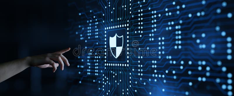 Data Protection Cyber Security Business Technology Privacy Concept ...