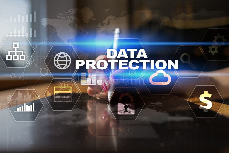 Data Protection Cyber Security Information Safety And Encryption
