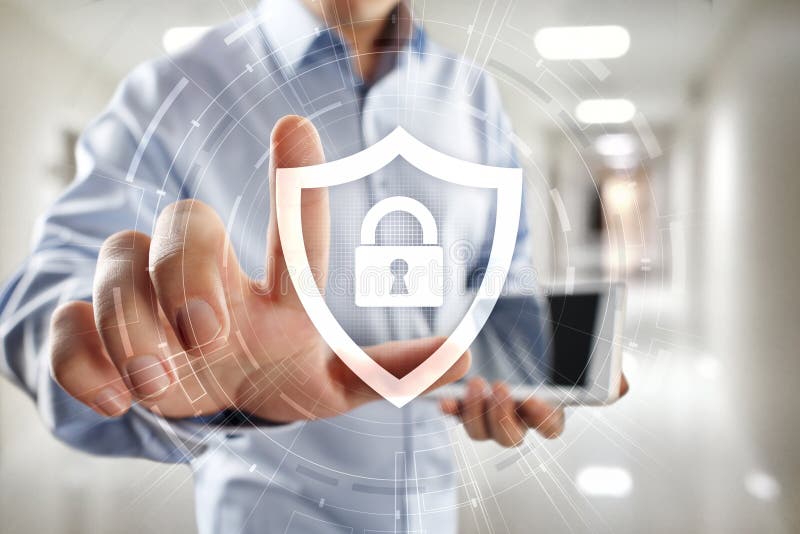 Data Protection, Cyber Security and Privacy Concept. Stock Image ...