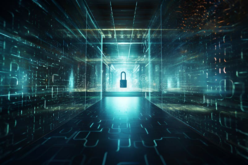 Data Protection Cyber Security Privacy Technology Concept