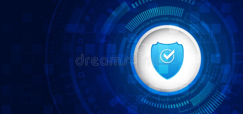 Data Protection Privacy Concept. Key Icon and Internet Technology ...