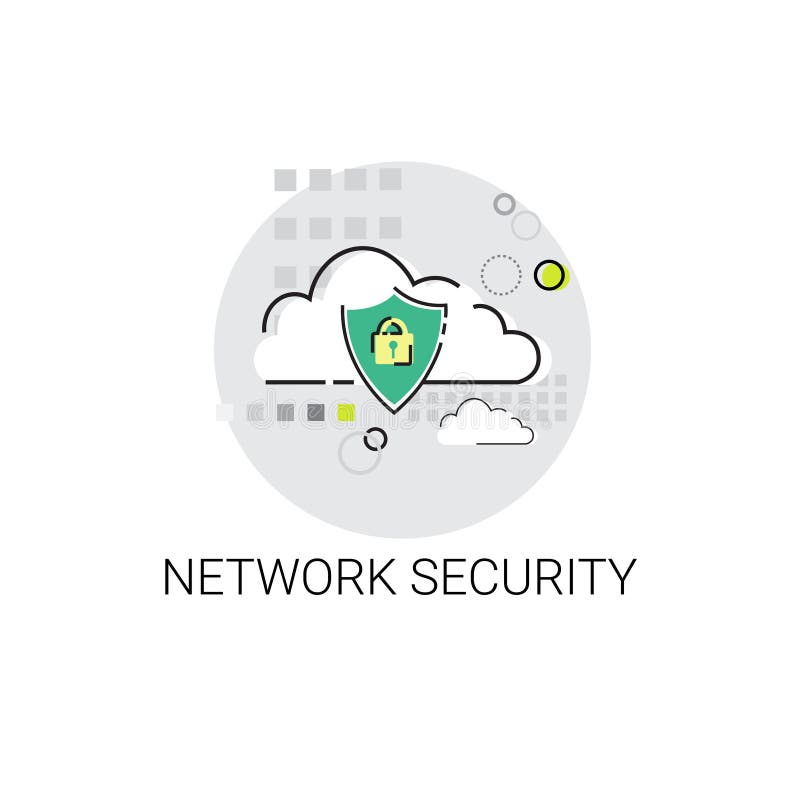 Data Protection Privacy Internet Information Network Security Icon ...