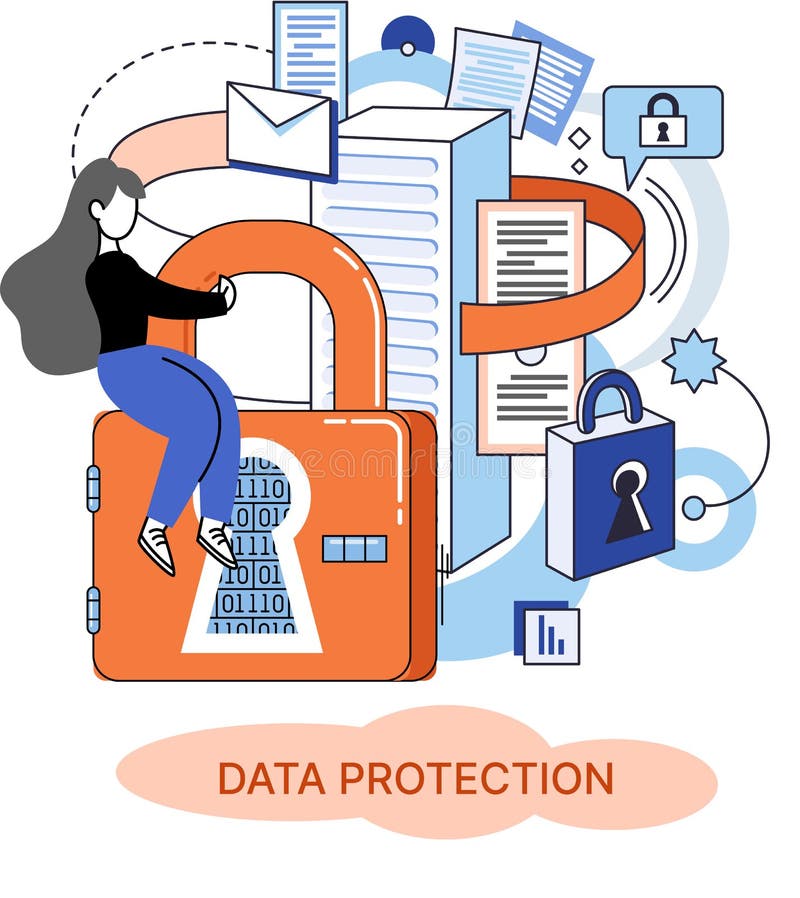 Data Protection Privacy Internet Security Secure Data Management Protect Data From Hacker