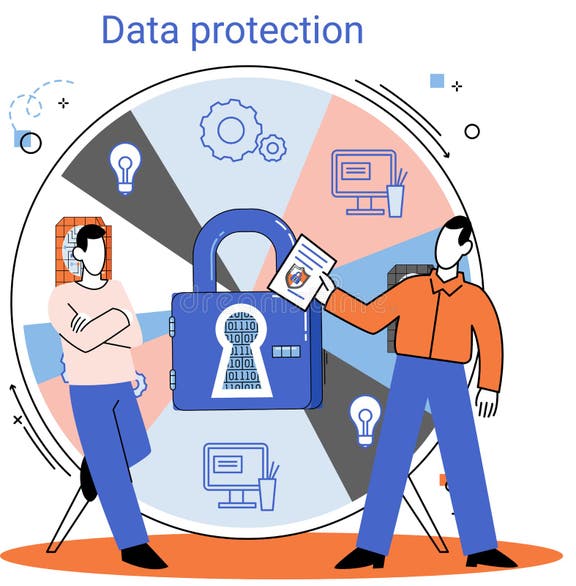 Data Protection Privacy Internet Security Secure Data Management Protect Data From Hacker
