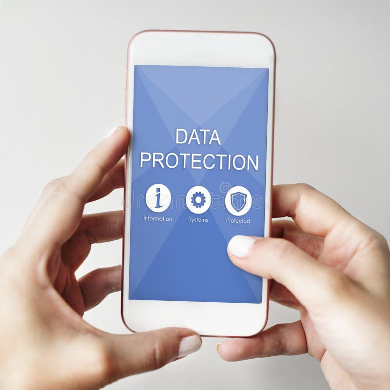 Data Privacy Online Security Protection Concept Stock Image - Image of ...