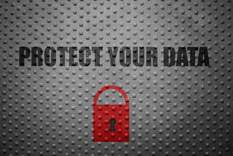Data lock stock photo. Image of protection, hacker, steal - 24243852