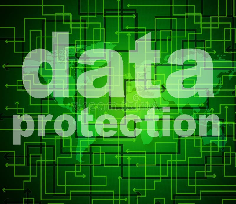 Data Protection Shows Knowledge Protected and Secured Stock ...