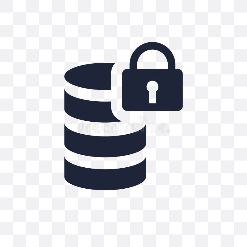 Data Protection Transparent Icon. Data Protection Symbol Design Stock ...