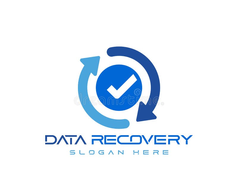 Data Recovery, Data Recovery Logo, Data, Logo Stock Illustration ...