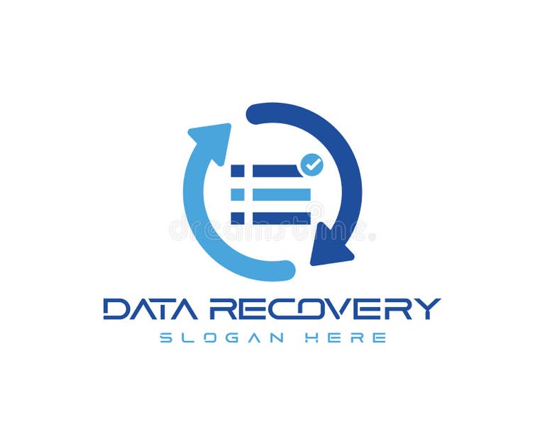 Data Recovery, Data Recovery Logo, Data, Logo Stock Illustration ...