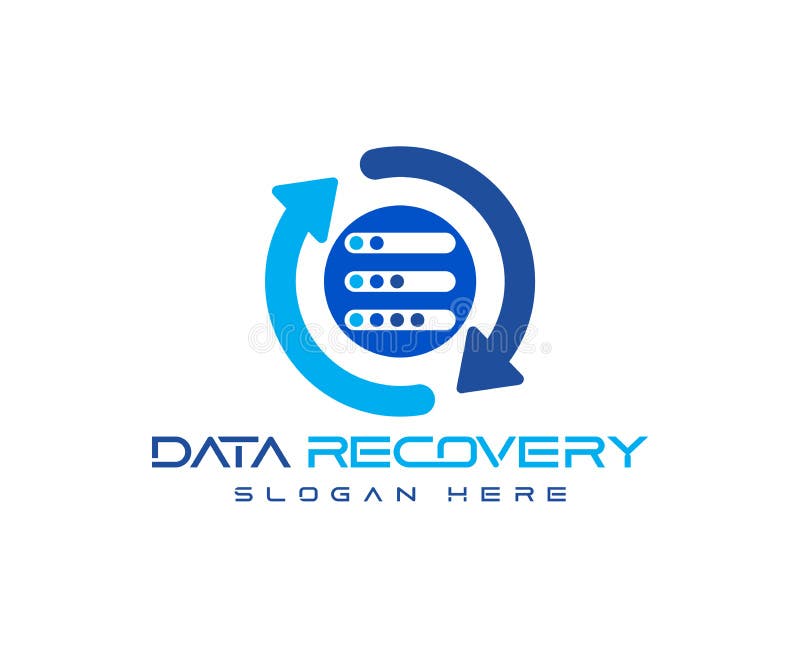 Data Recovery, Data Recovery Logo, Data, Logo Stock Illustration ...