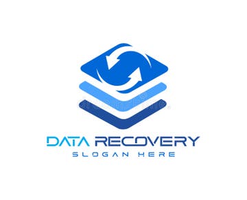Data Recovery, Data Recovery Logo, Data, Logo Stock Illustration ...
