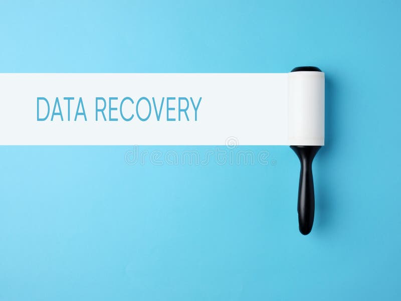 Data Recovery, Data Loss, Backup and Restoration Technology Concept ...
