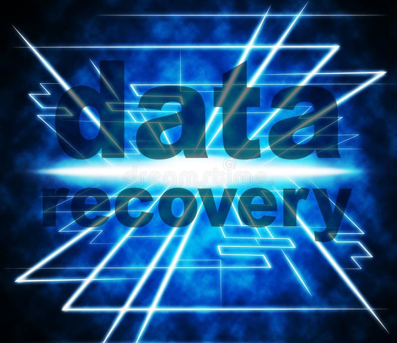 Data Recovery Represents Recapture Information and Retrieve Stock ...