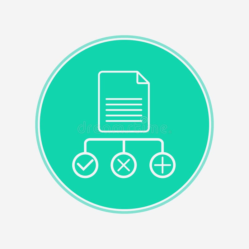 Data Regulation Vector Icon Sign Symbol Stock Vector - Illustration of ...