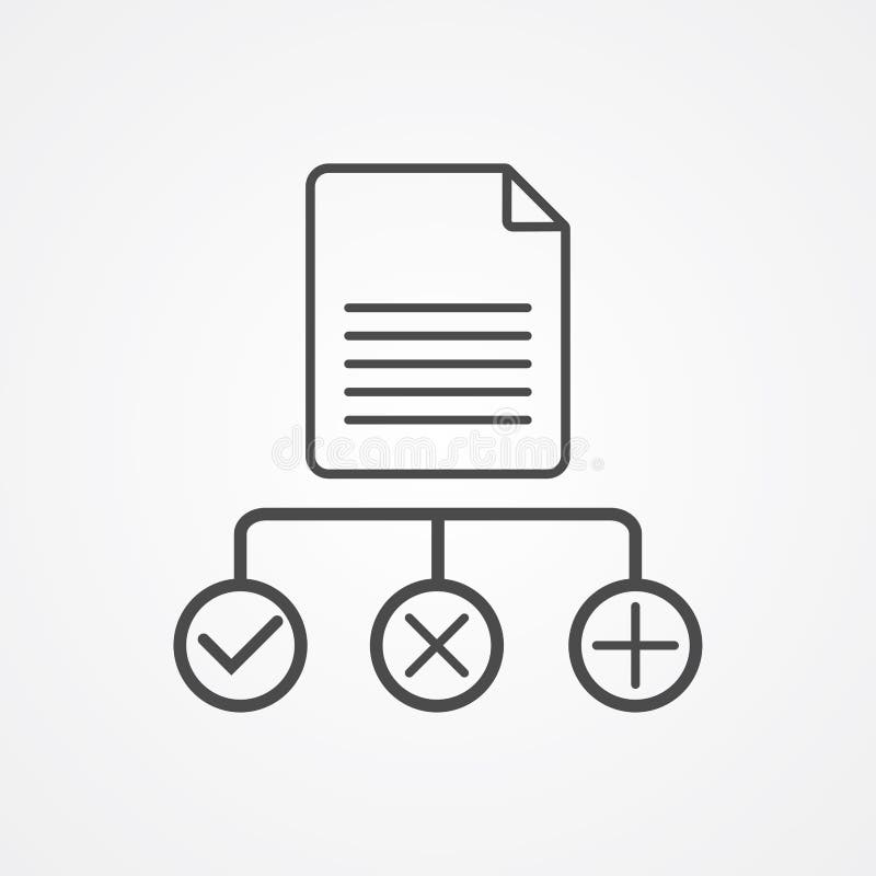 Data Regulation Vector Icon Sign Symbol Stock Vector - Illustration of ...