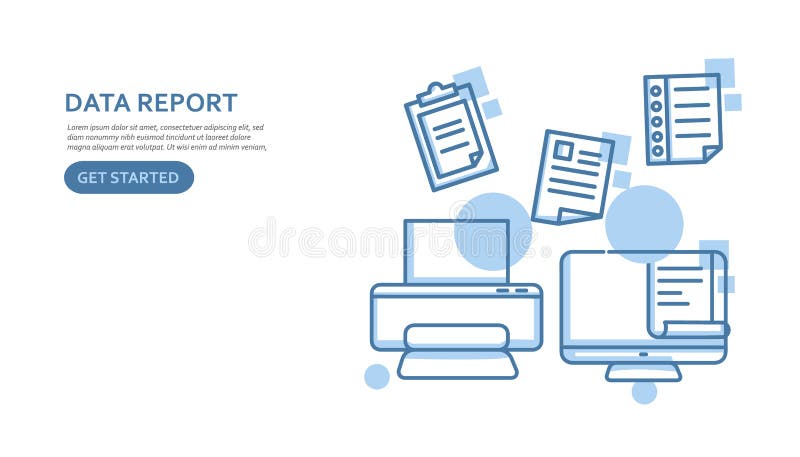 Document Banner Set stock vector. Illustration of collection - 49368053