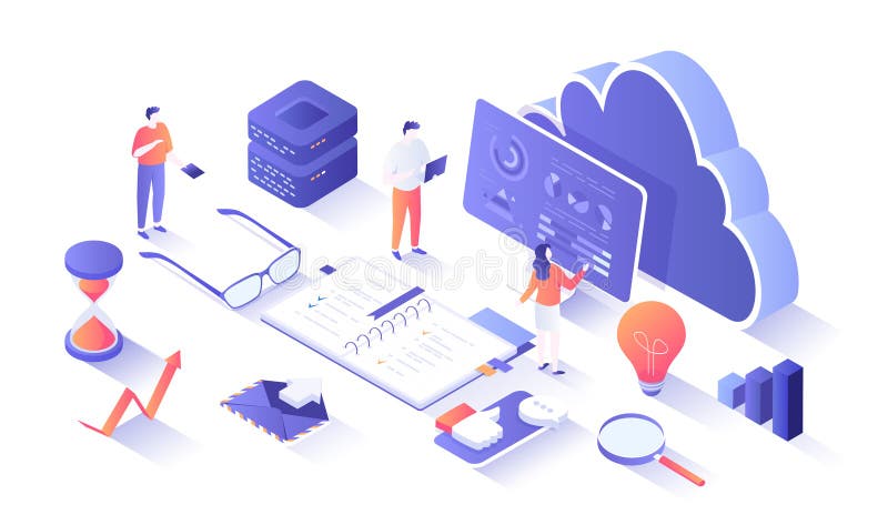 Data Reporting Analysis Stock Illustrations – 4,532 Data Reporting ...