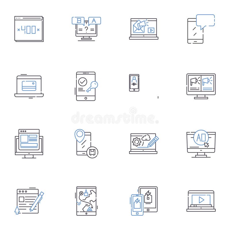 Data Representation Line Icons Collection. Graphs, Tables, Charts ... Data Representation Line Icons Collection. Graphs, Tables, Charts ...