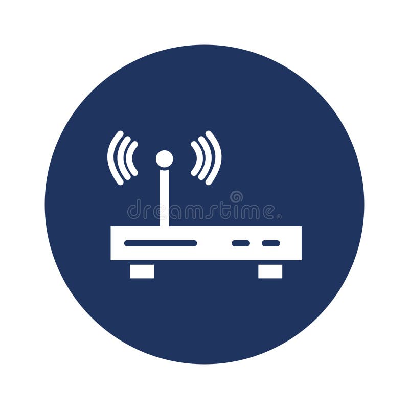 Data Router Vector Icon Which Can Easily Modify or Edit Stock Vector ...
