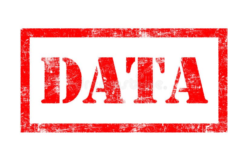 Data rubber stamp stock illustration. Illustration of private - 82190626
