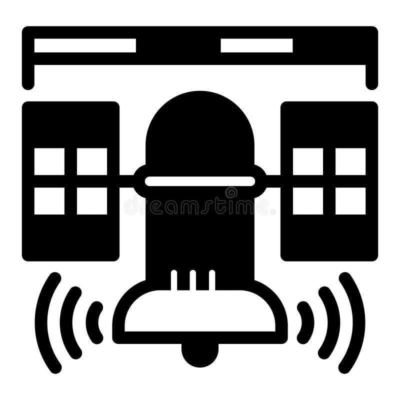 Data Ruler and Satellite with Antenna Solid Icon, Neural Dataset ...