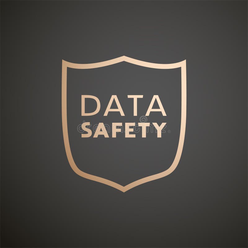 Data safety symbol stock vector. Illustration of safe - 280651280