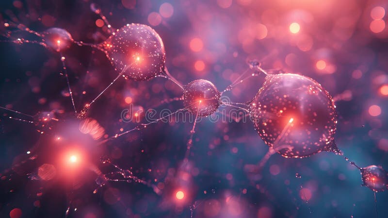 Data Science and Big Data Technology Illustration. a Neural Network for ...