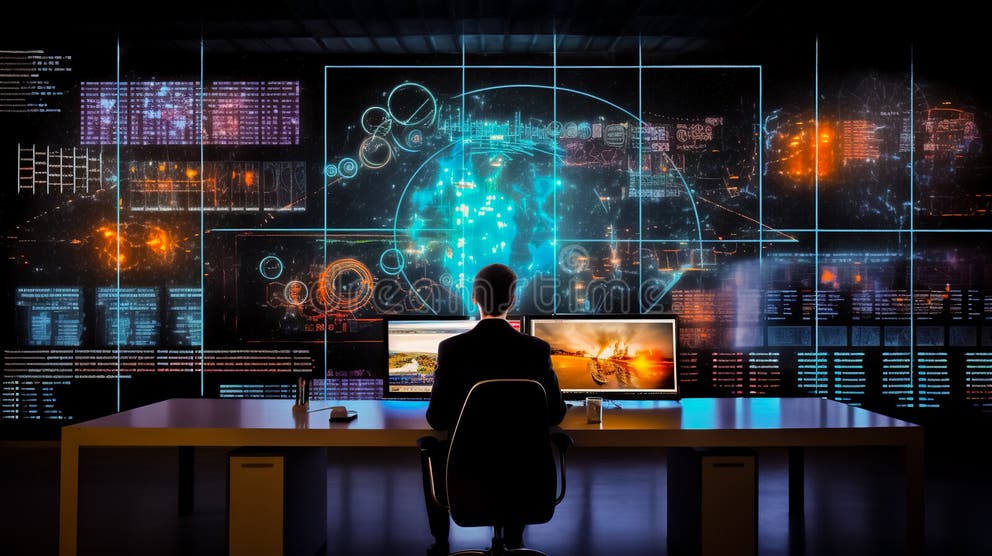 Data Science And Big Data Technology Scientist Computing Analysing And Visualizing Complex