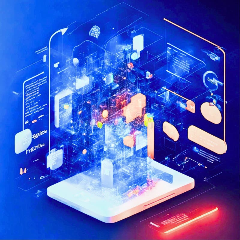 Developer, Software, Website, Code, Infographic, Digital, Application ...