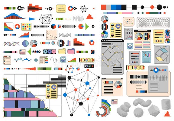 Data Science Design Element Stock Vector - Illustration of robotics ...
