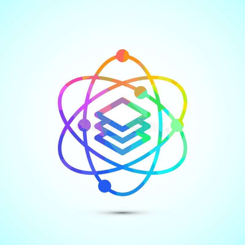 Data Science Icon Design Illustration. Big Data, Digital Tech Icon, Low ...