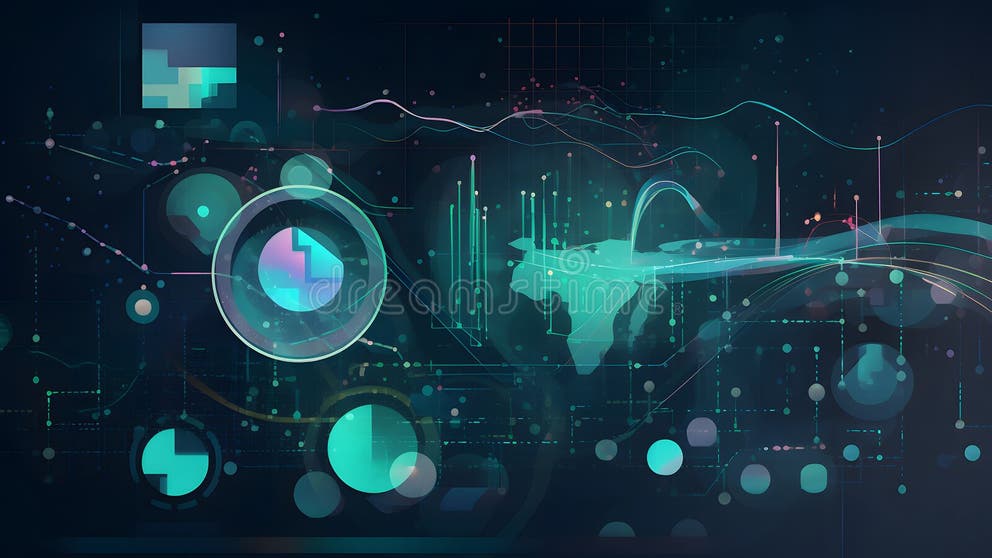 Wallpaper Depicting Visual Modern Process Stock Illustrations – 132 ...