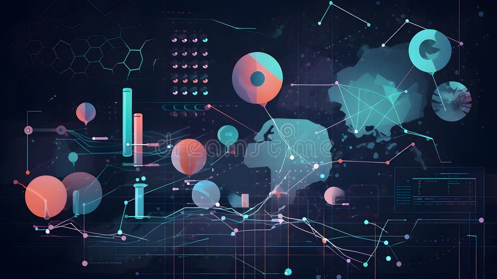 Wallpaper Depicting Visual Modern Process Stock Illustrations – 125 ...