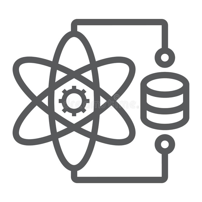 Data Science Line Icon, Data and Analytics Stock Vector - Illustration ...