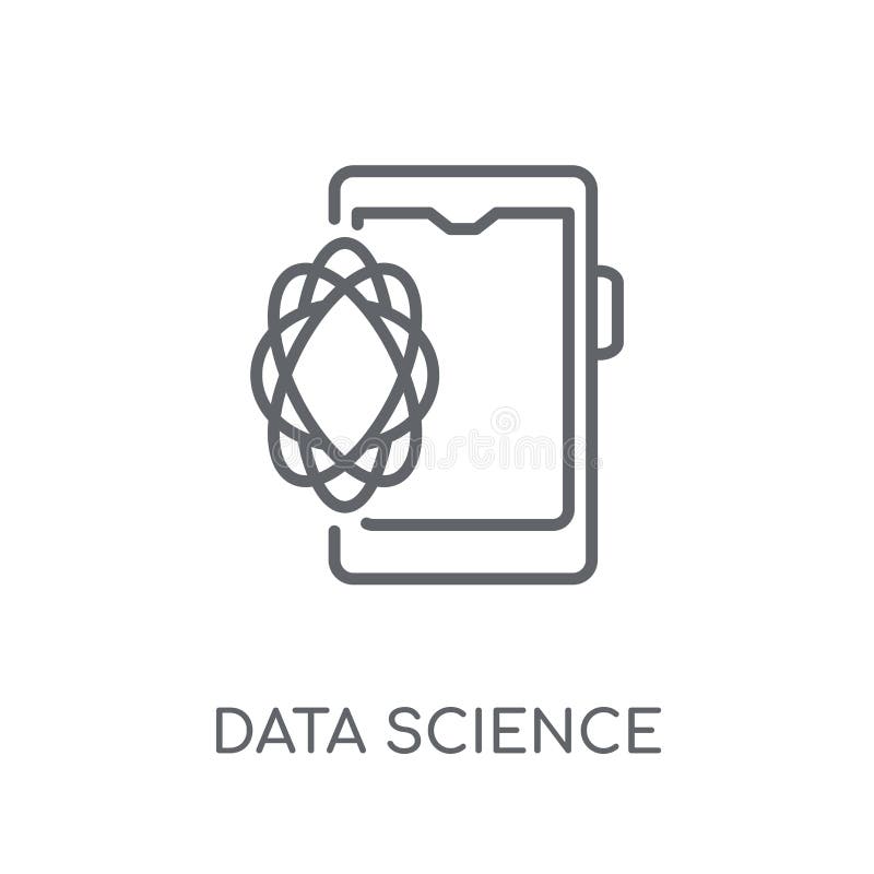 Data Science Linear Icon. Modern Outline Data Science Logo Conce Stock ...